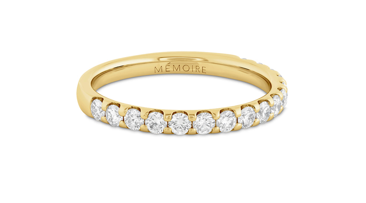 MEMOIRE ODESSA Half Round Diamond Band .55TW 2.05MM Stones EROD28365008Y72000