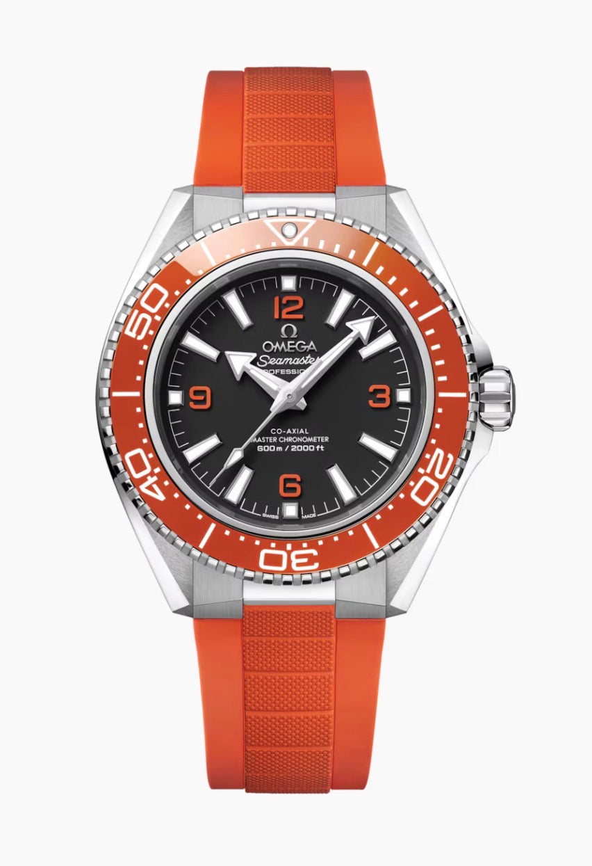 OMEGA-SEAMASTER PLANET OCEAN 600M 42 mm, steel on rubber strap 217.32.