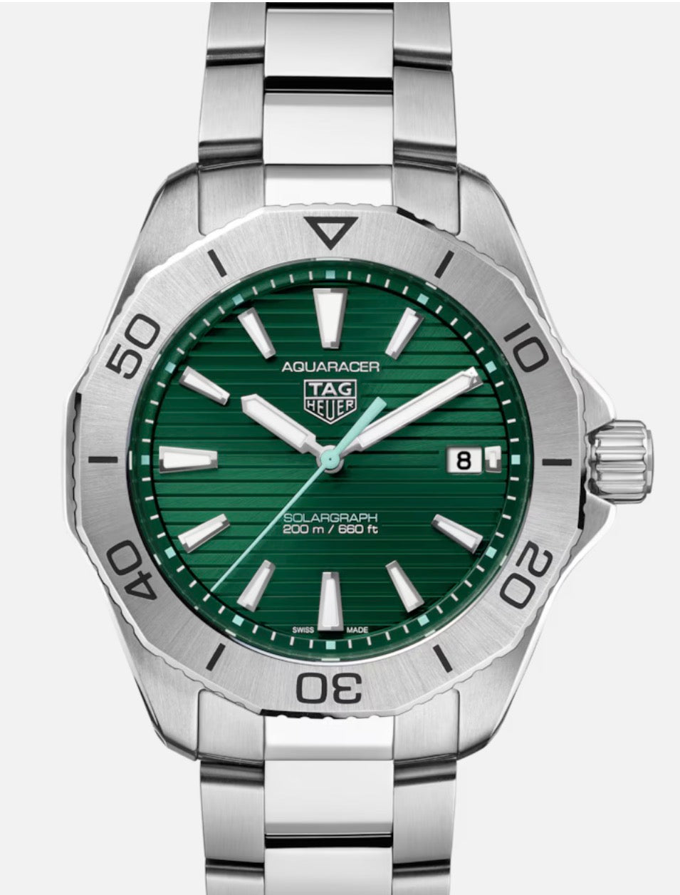 TAG HEUER-AQUARACER PROFESSIONAL 200 SOLARGRAPH Solar Quartz, 40 mm, S