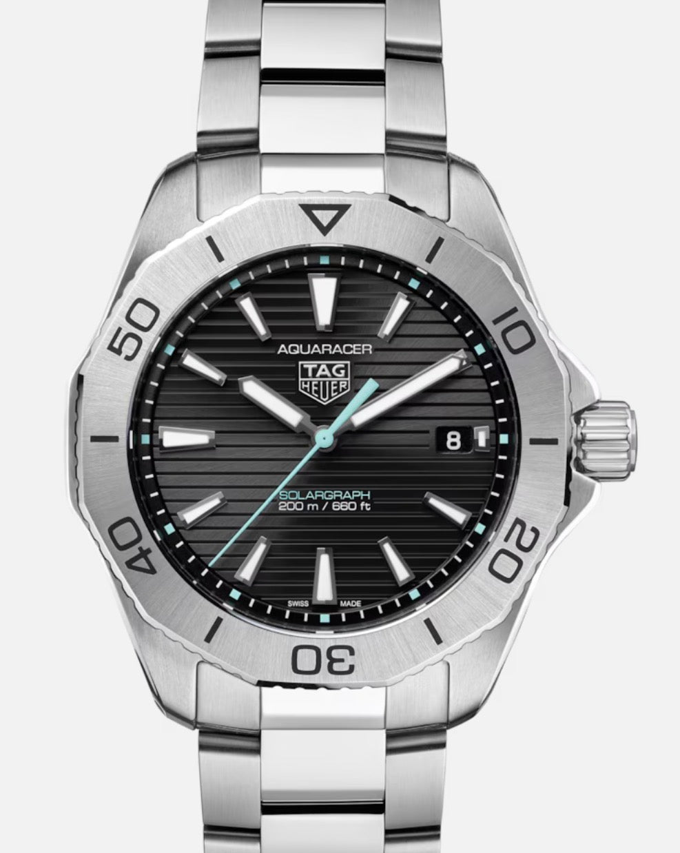 TAG HEUER-AQUARACER PROFESSIONAL 200 SOLARGRAPH Solar Quartz, 40 mm, S